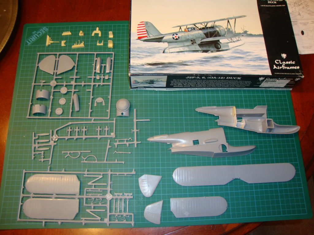 Modelbrouwers.nl modelbouw • Toon onderwerp - Grumman J2F-5 Duck 1/48 Classic Airframes